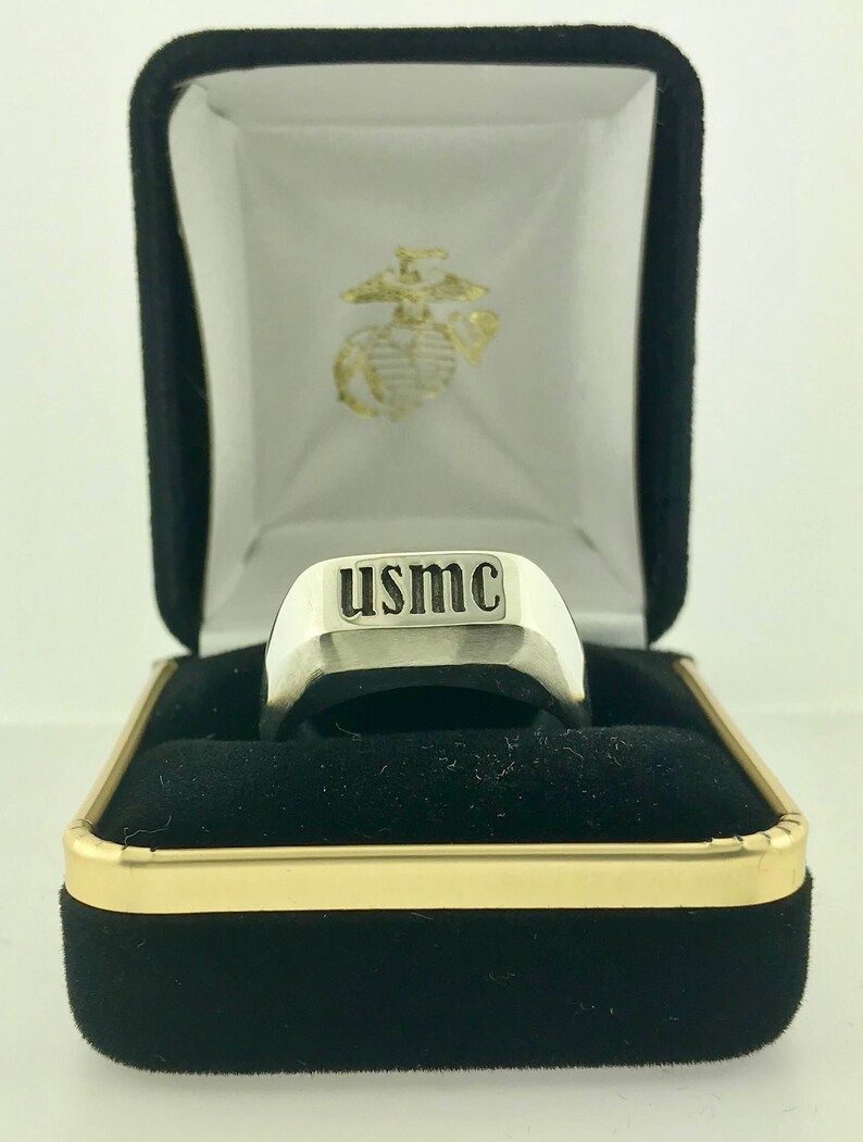 USMC Marine Corps Ring | Etsy