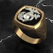 USMC Signet Ring - Etsy