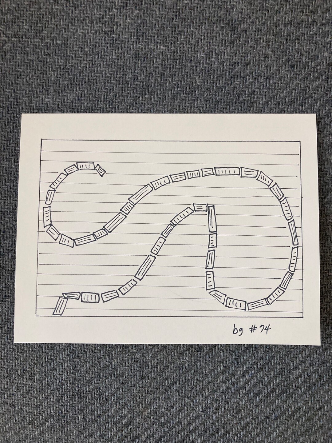 Geometric Design That Looks Like a Person's Skeleton in Exercise ...