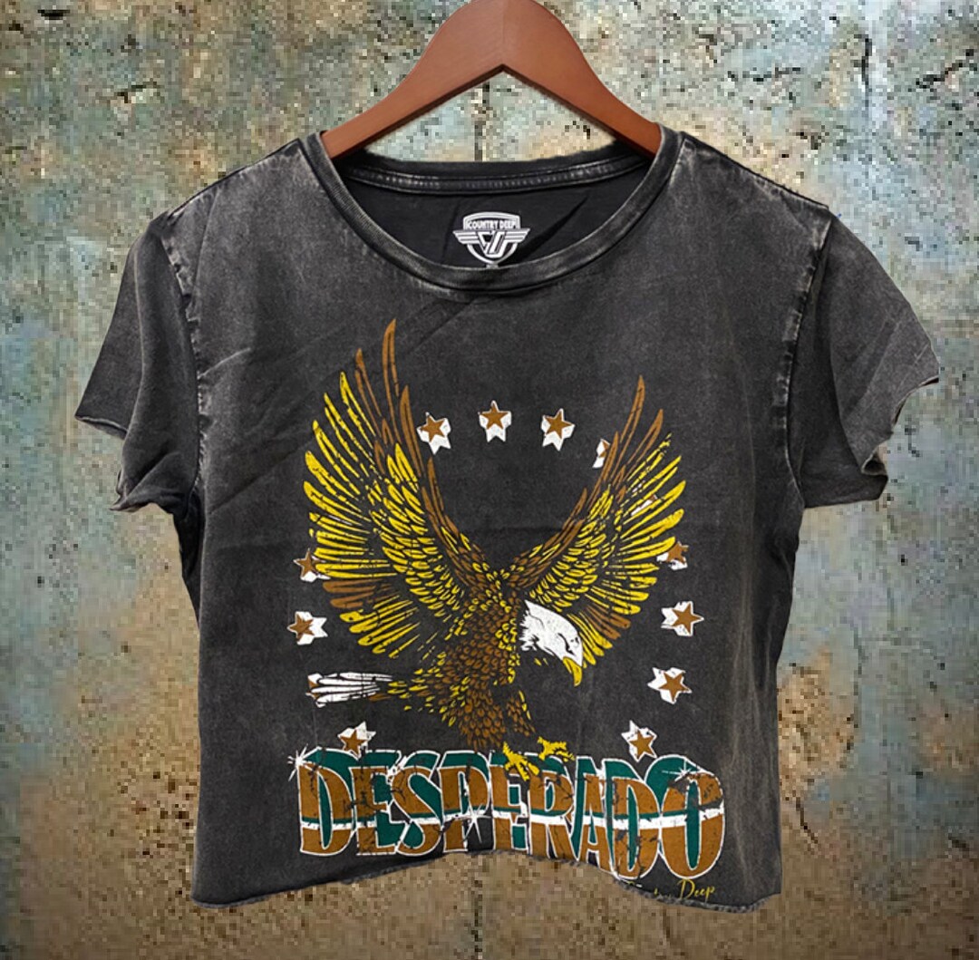 Desperado Baby Doll Acid Crop Tee - Etsy