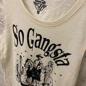 Country Deep so Gangsta Muscle Tank Top - Etsy