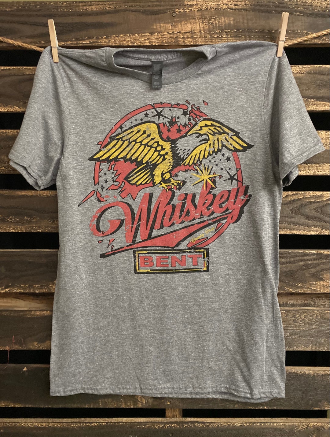 Whiskey Bent 70's Throwback Unisex T Shirt - Etsy