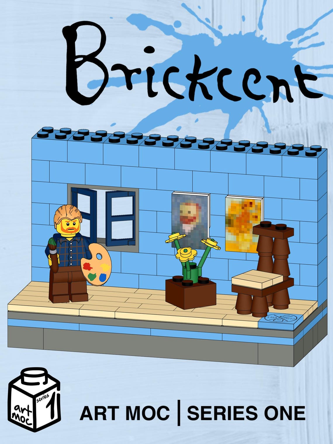 Brickcent: Art MOC Series 1 - Etsy