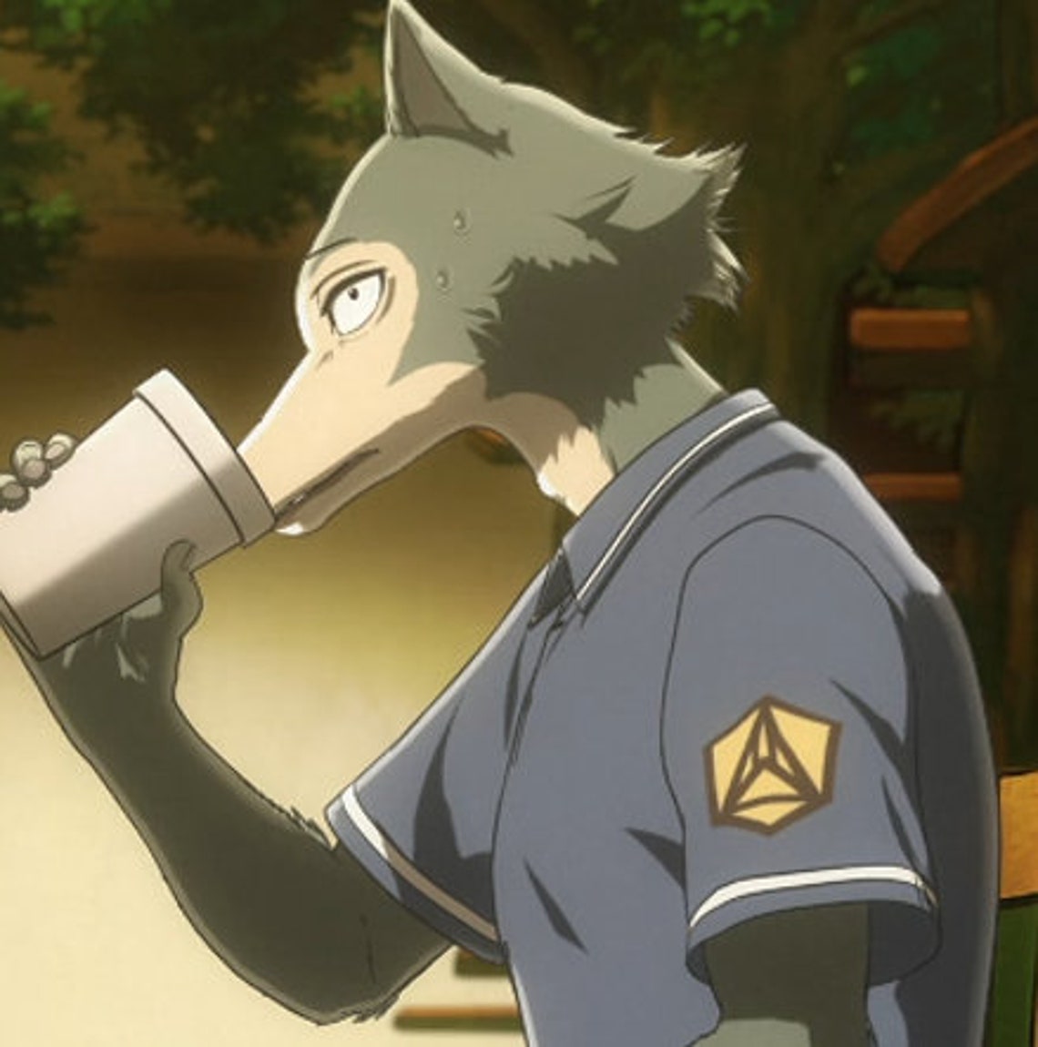 BEASTARS ビースターズ Cherryton Academy Logo Iron on Stick on Embroidered ...