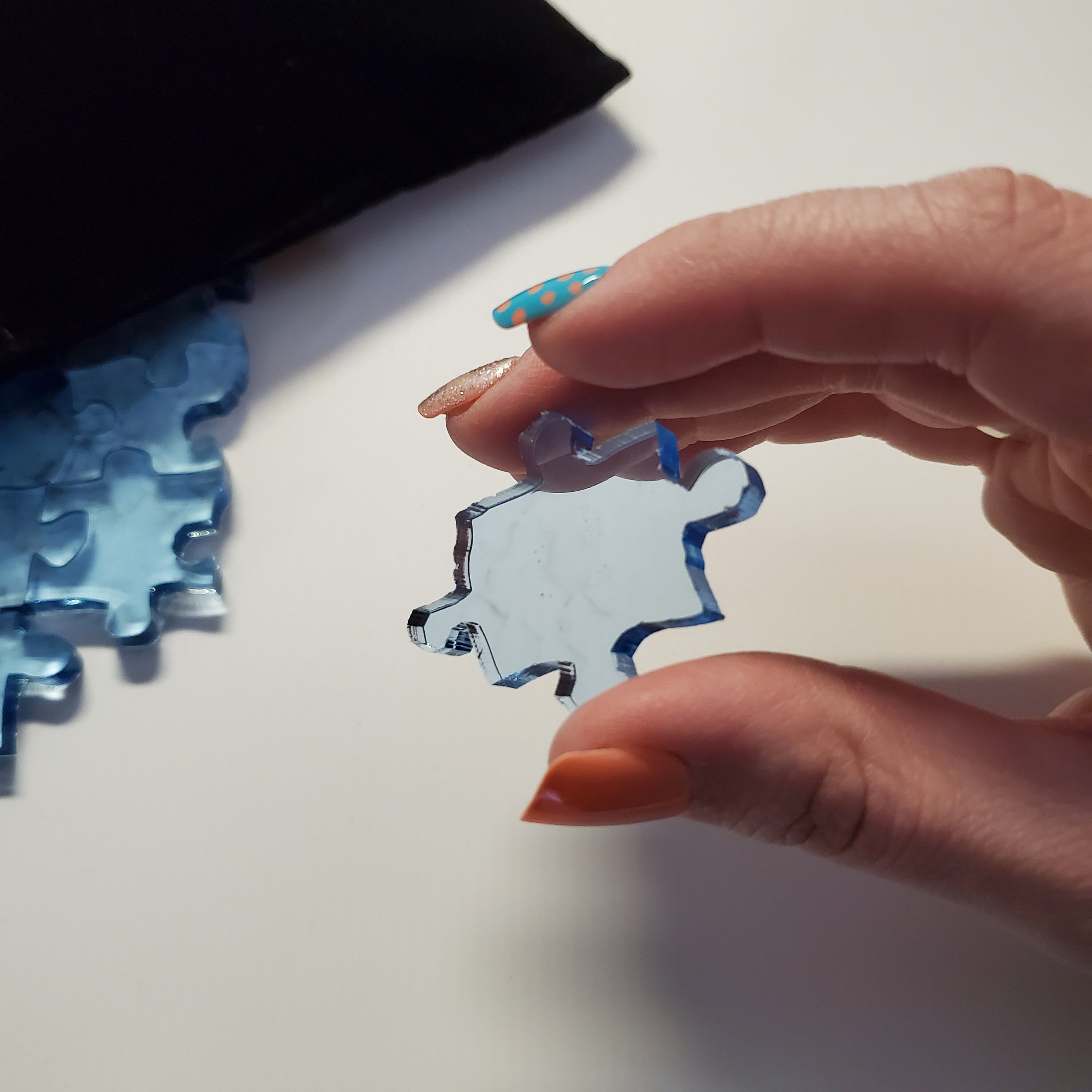 Clear Jigsaw Puzzle Nearly Impossible Puzzle for Adults | Etsy