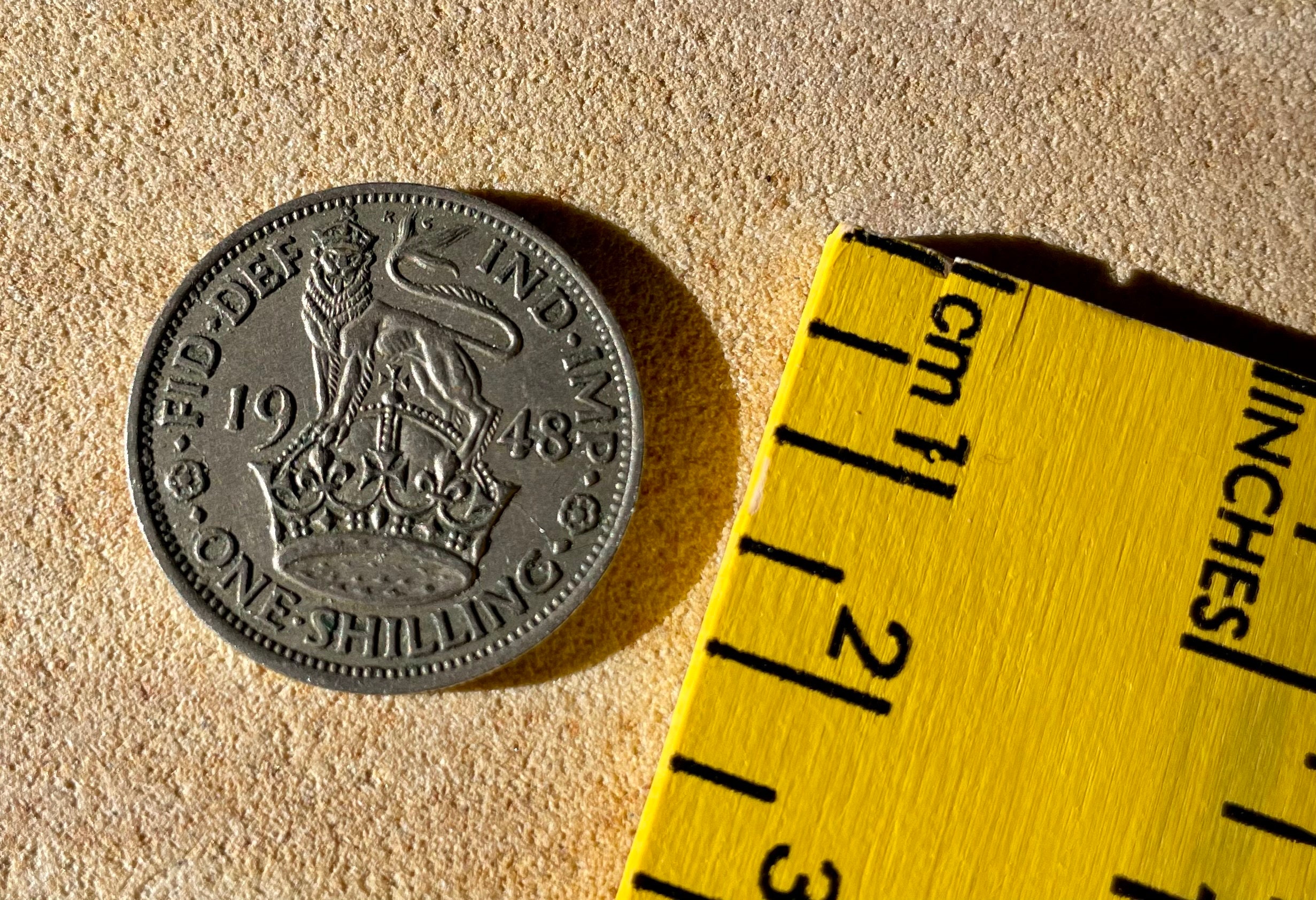 1948 Two Shilling British Coin - Etsy