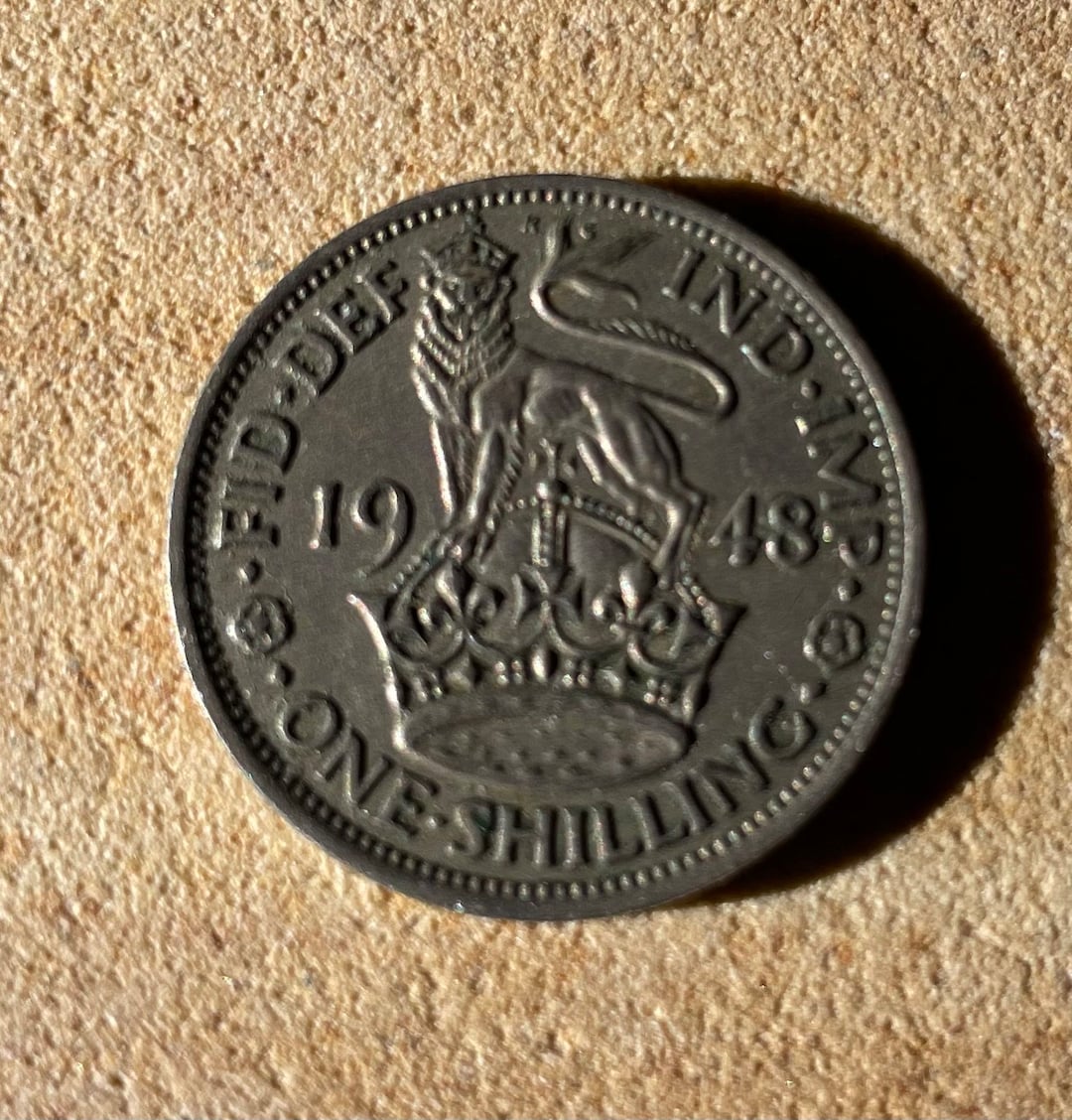 1948 Two Shilling British Coin - Etsy