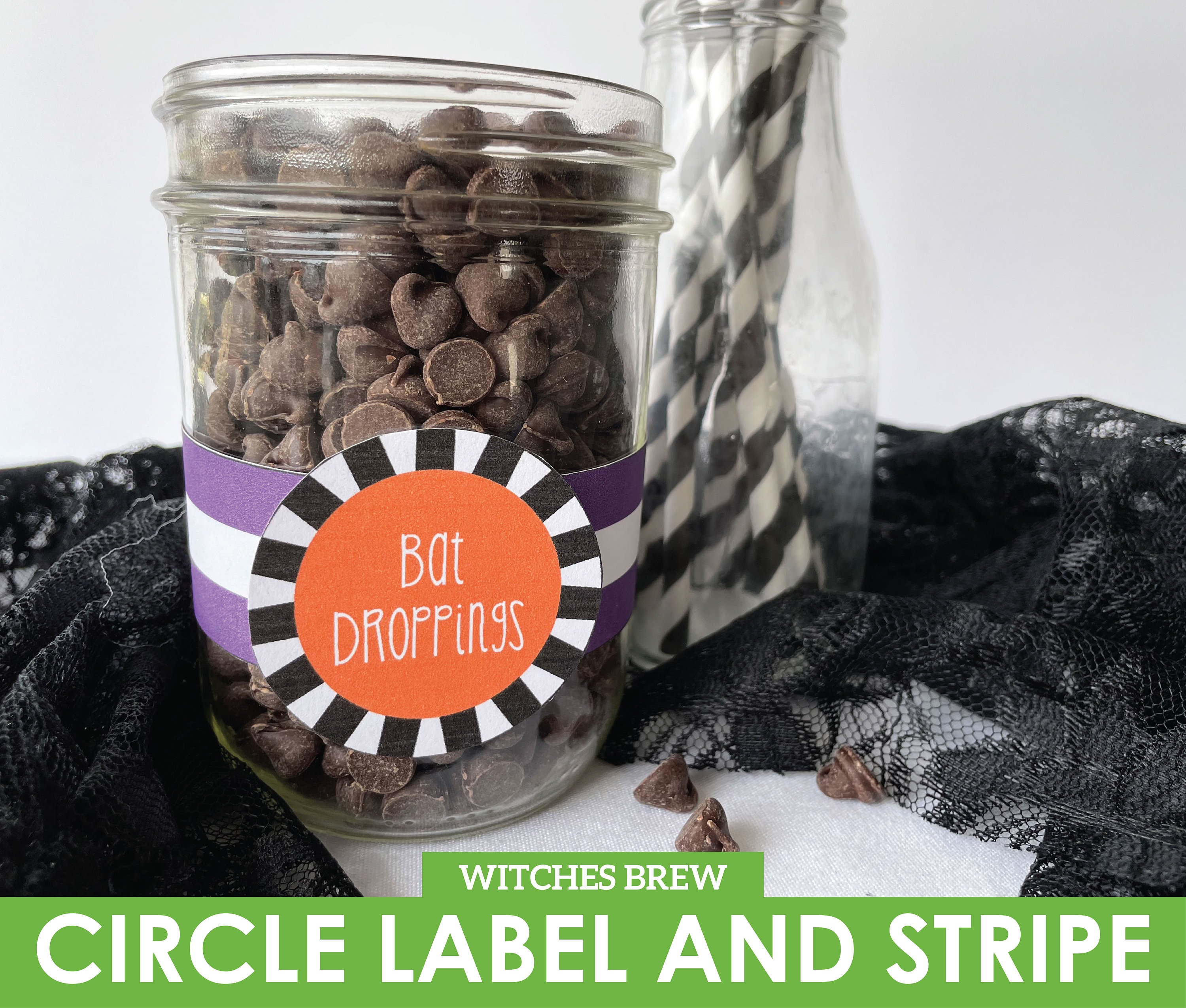 Halloween Hot Chocolate Bar - Witches Brew - Printable Kit - INSTANT ...