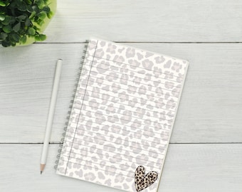 Printable Stationery, Instant Download, Ombré Leopard Print, Jungle ...
