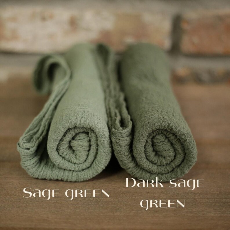 Olive Wedding Color Palette 2026 – Gauze Cheesecloth Table Runner ...