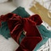 Red Velvet Ribbon / Silk Velvet Ribbon / Hand Dyed Silk Ribbon - Etsy