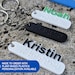 Braille Alphabet Board With Personalized Custom Name Keychain - Etsy