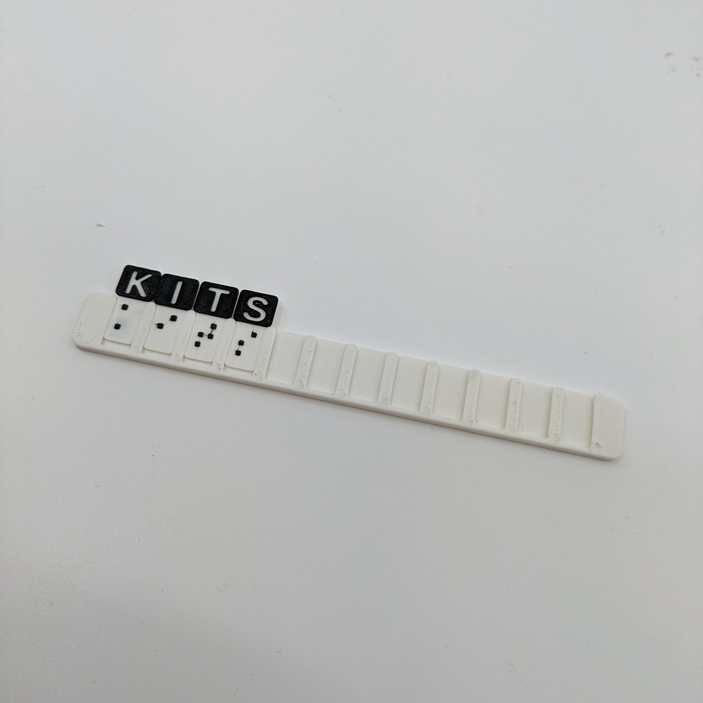 Personalized Braille Learning Kit Word With Holder - Etsy