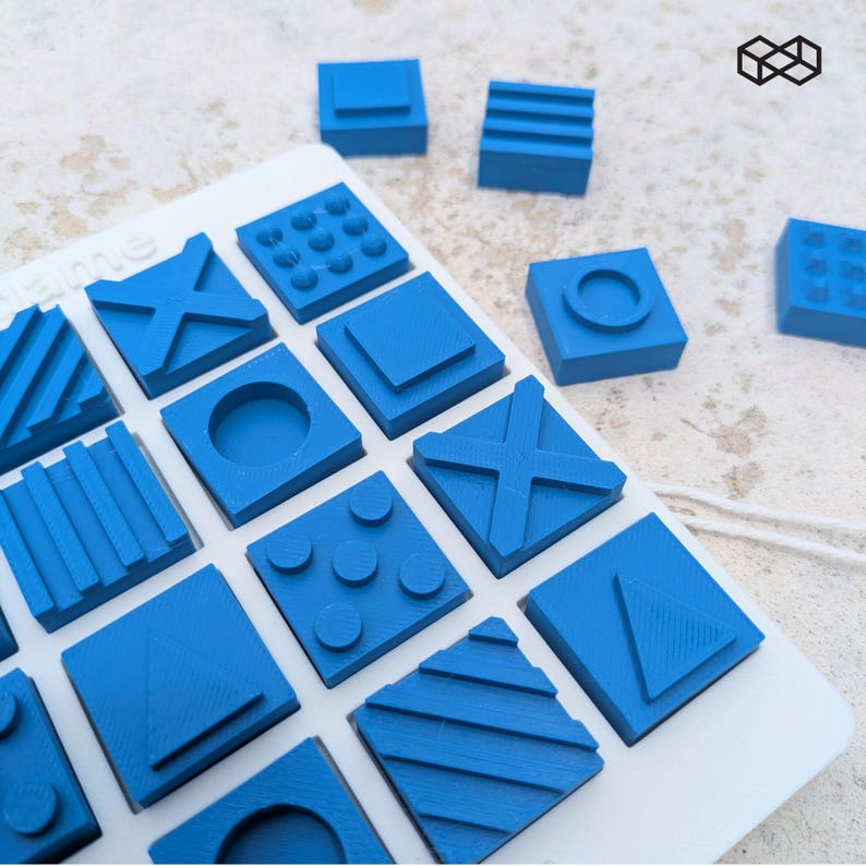 Tactile Memory Game – Sensory Matching Set for the Blind, Visually ...