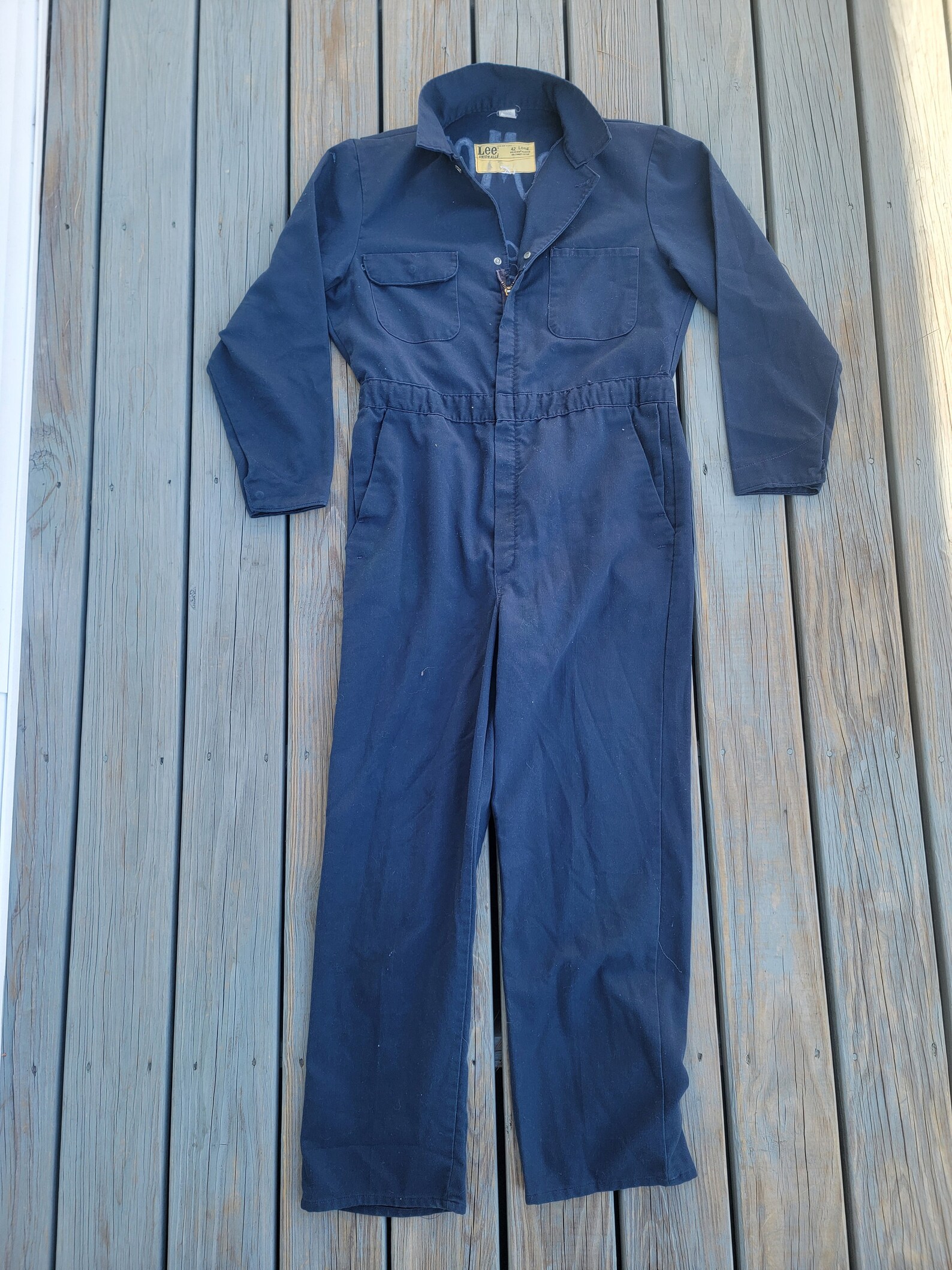 Vintage Lee Coveralls Ford Motor Co. Handpainted Logo - Etsy
