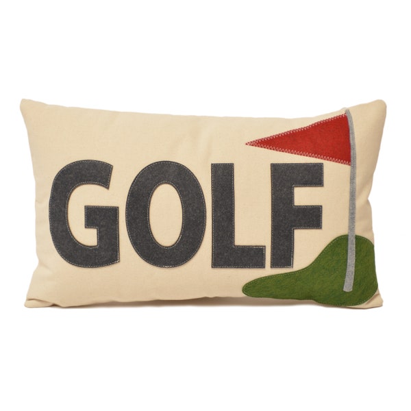 Golf Pillow - Etsy
