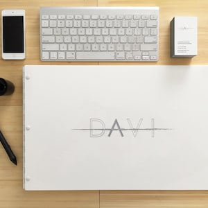 White 11x17 Portfolio Book Case 11X17 Landscape Glossy White Portfolio ...