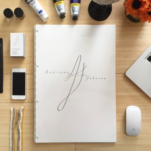 17x11 Portrait Glossy White Portfolio 17x11 Portrait Orientation ...