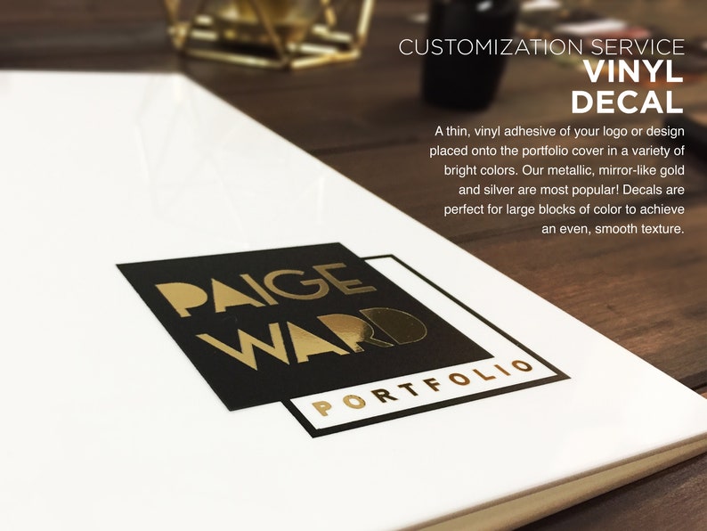 Gold Glossy White 11x14 Landscape Portfolio Book Case 11X14 - Etsy