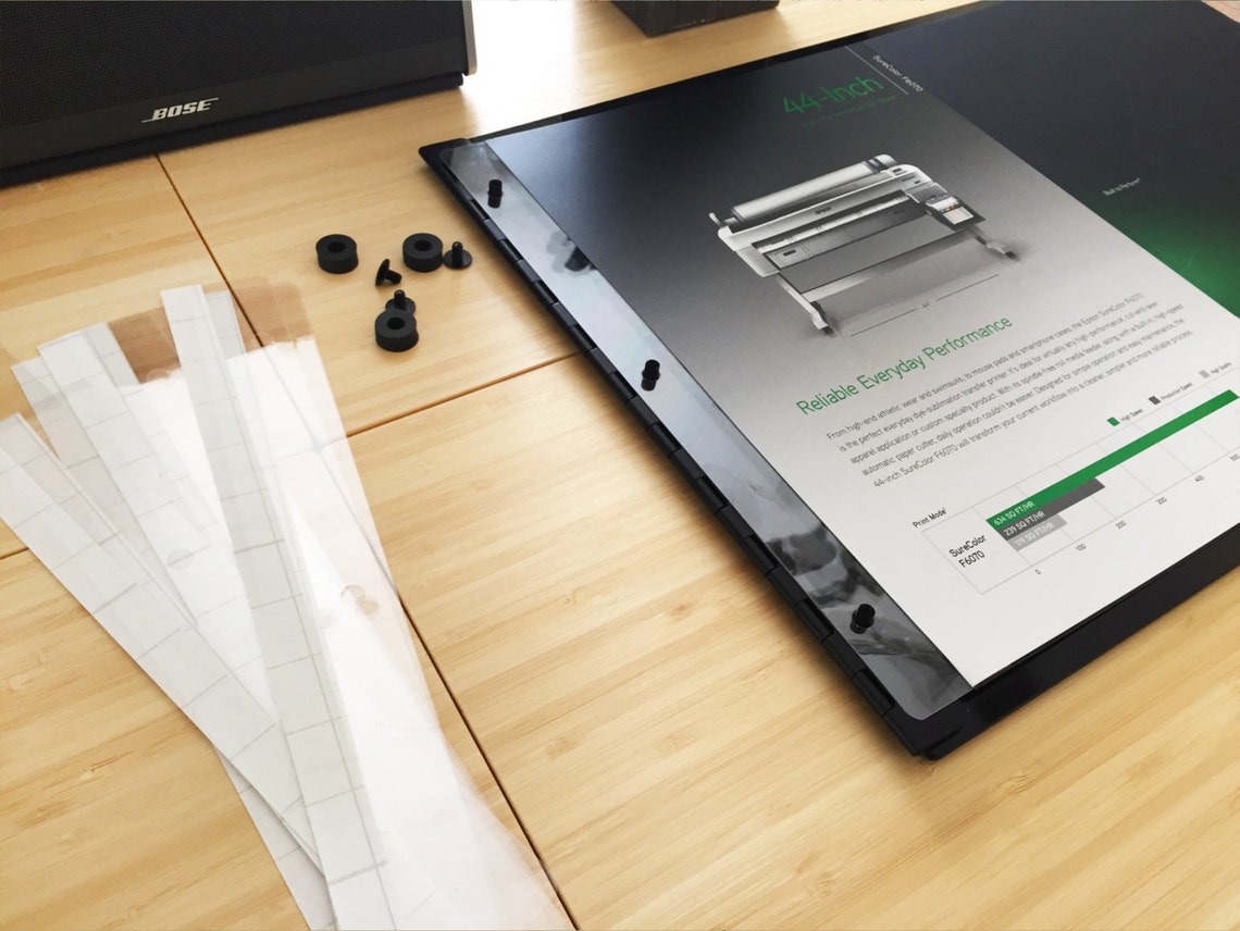 ADHESIVE INSERTS for Screwpost Portfolio Books - Available in Mini, 8.5 ...