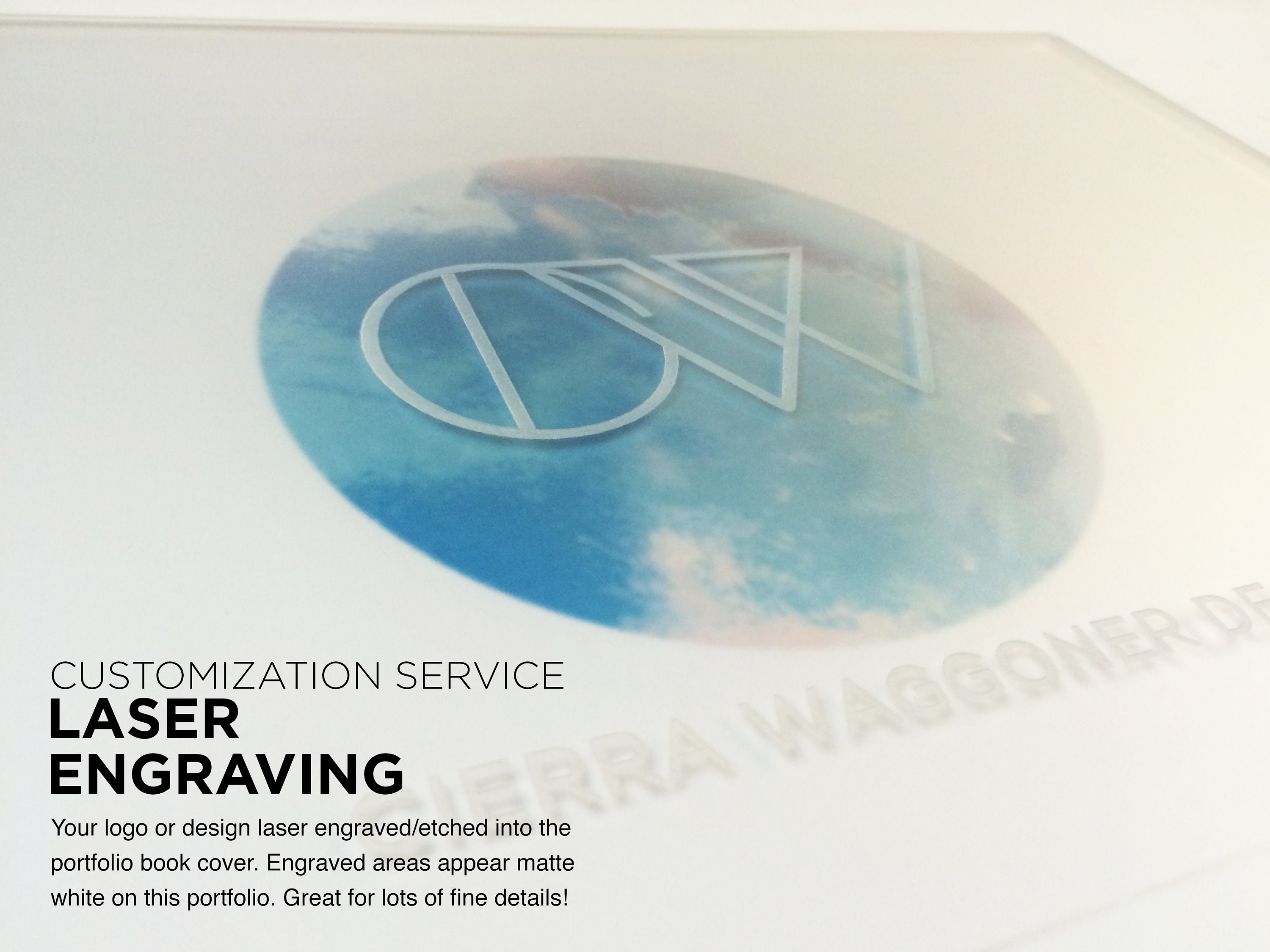 Pure White Frosted Clear 11x17 Portfolio Book Case 11X17 - Etsy UK