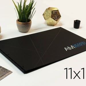 Matte Black Portfolio 11x17 Landscape Portfolio Sleek Portfolio Design ...