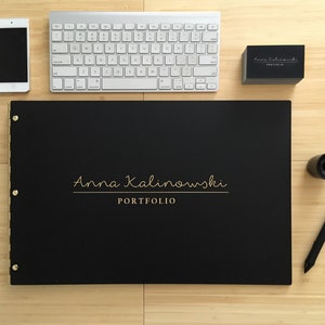 11x17 Landscape Matte Black Portfolio Case 11x17 Portfolio Landscape ...