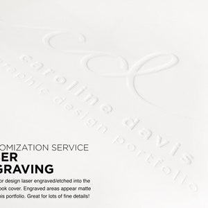 Glossy White Portfolio 11 X 8.5 Portrait Folio Presentation Book With ...