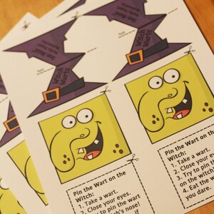 Halloween DIY Witch Warts Raisin Trick or Treat Handout - Etsy