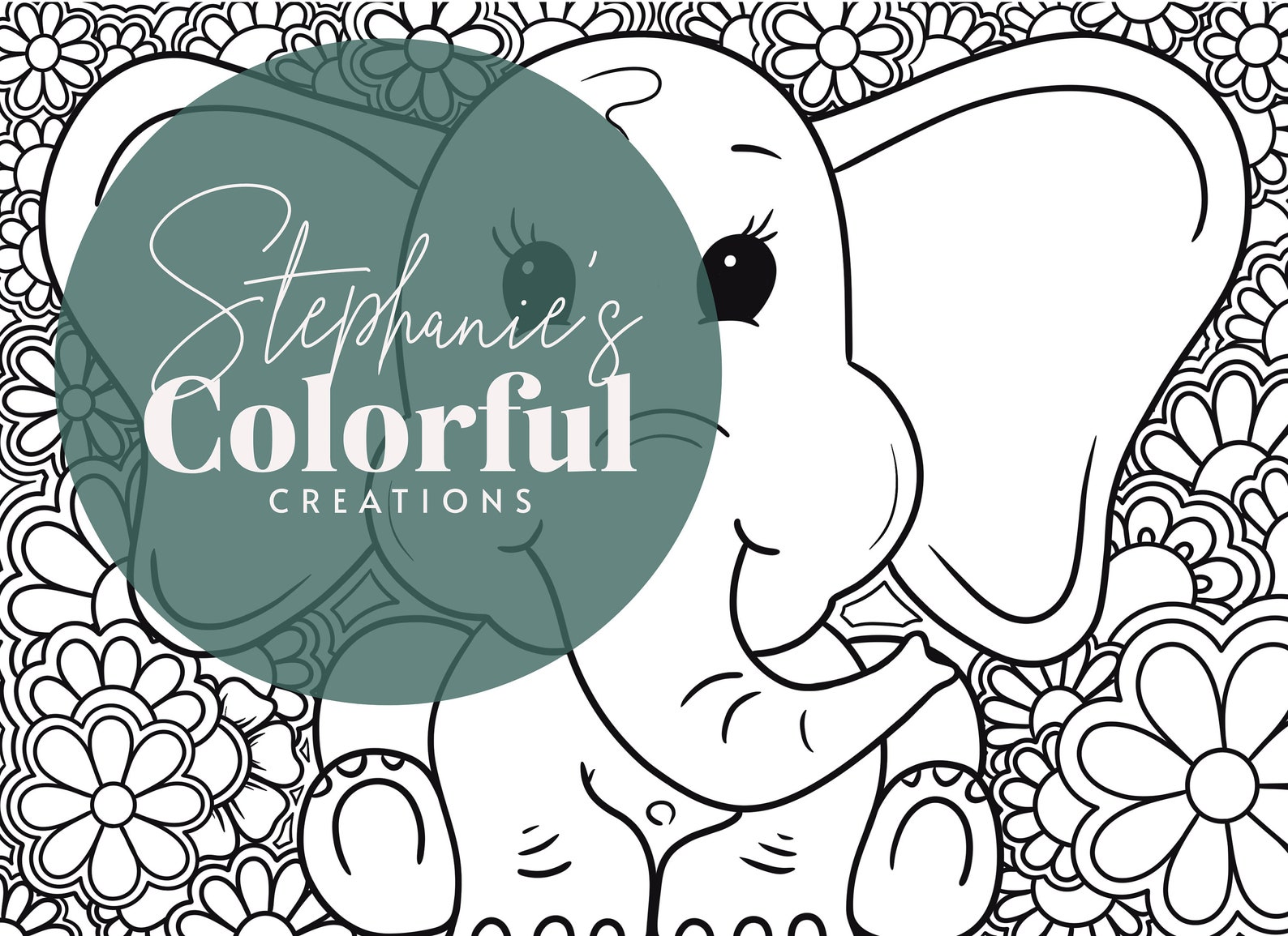 Animals Adult Coloring Page, Kids Coloring Page, Coloring Sheets ...