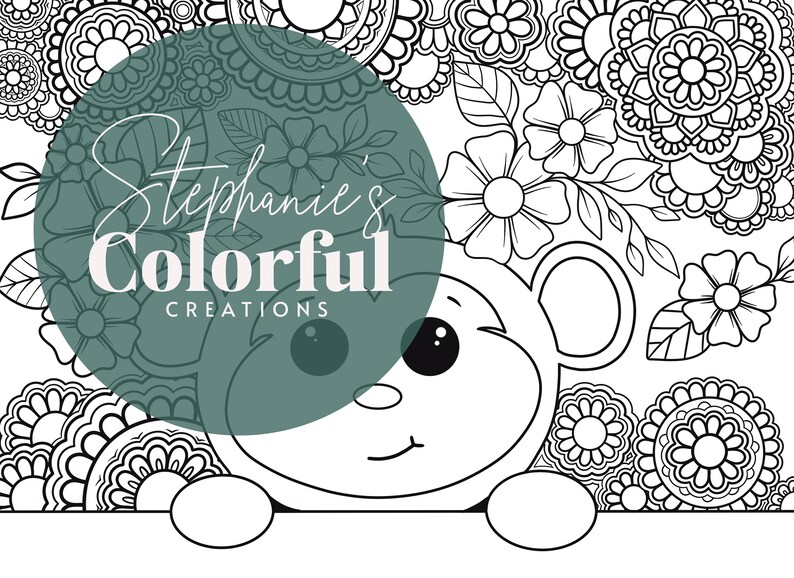 Animals Adult Coloring Page, Kids Coloring Page, Coloring Sheets ...
