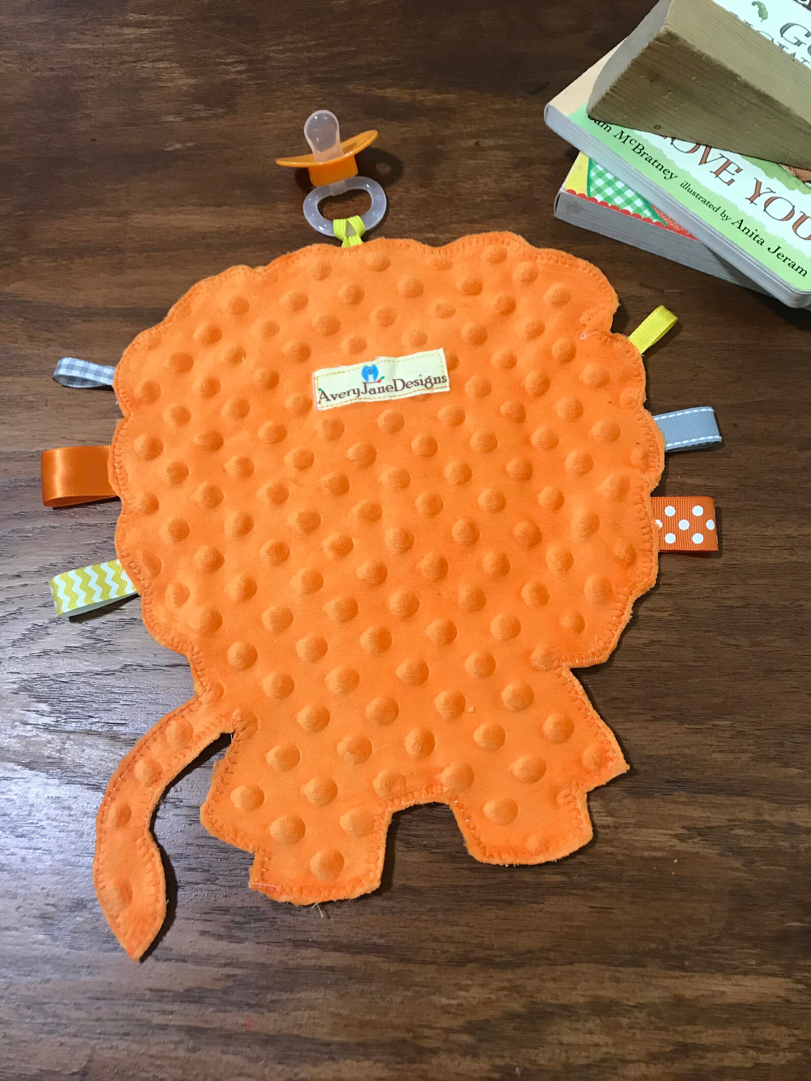 Lion King Lovey Pacifier Holderpersonalized Baby Gift Paci - Etsy