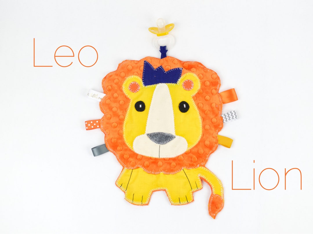Lion King Lovey Pacifier Holder,personalized Baby Gift, Paci Holder ...
