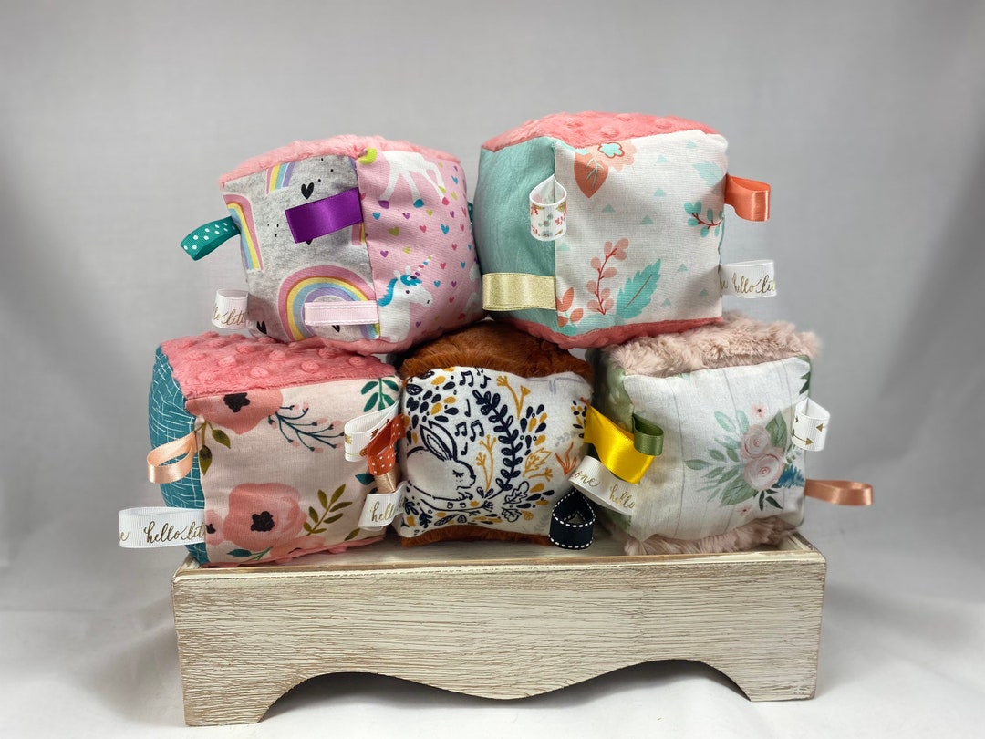 Girly Stuffed Crunchy Cube, Unicorn Sensory Play, Best Baby Toy ...