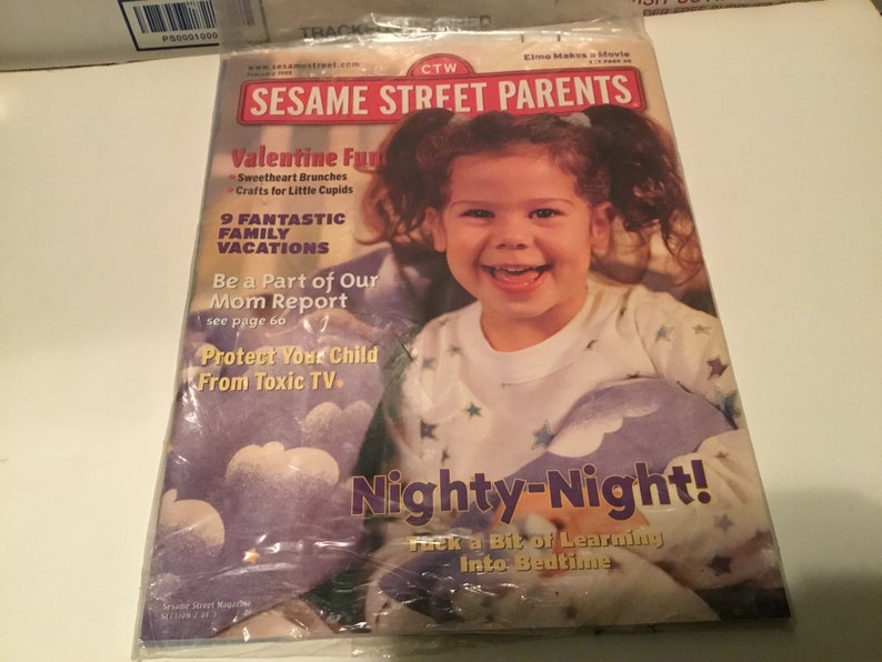 February 1999 CTW Sesame Street Parents Magazine - Etsy