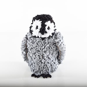 Proggy Mat Baby Penguin Rag Rug Kit Stuffed Animal Craft - Etsy