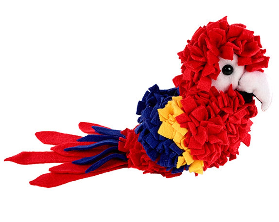 Proggy Mat Red Parrot Rag Rug Kit Stuffed Animal Craft Kit - Etsy