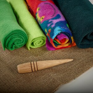 Proggy Mat Christmas Tree Rag Rug Kit Festive Tree Craft - Etsy UK