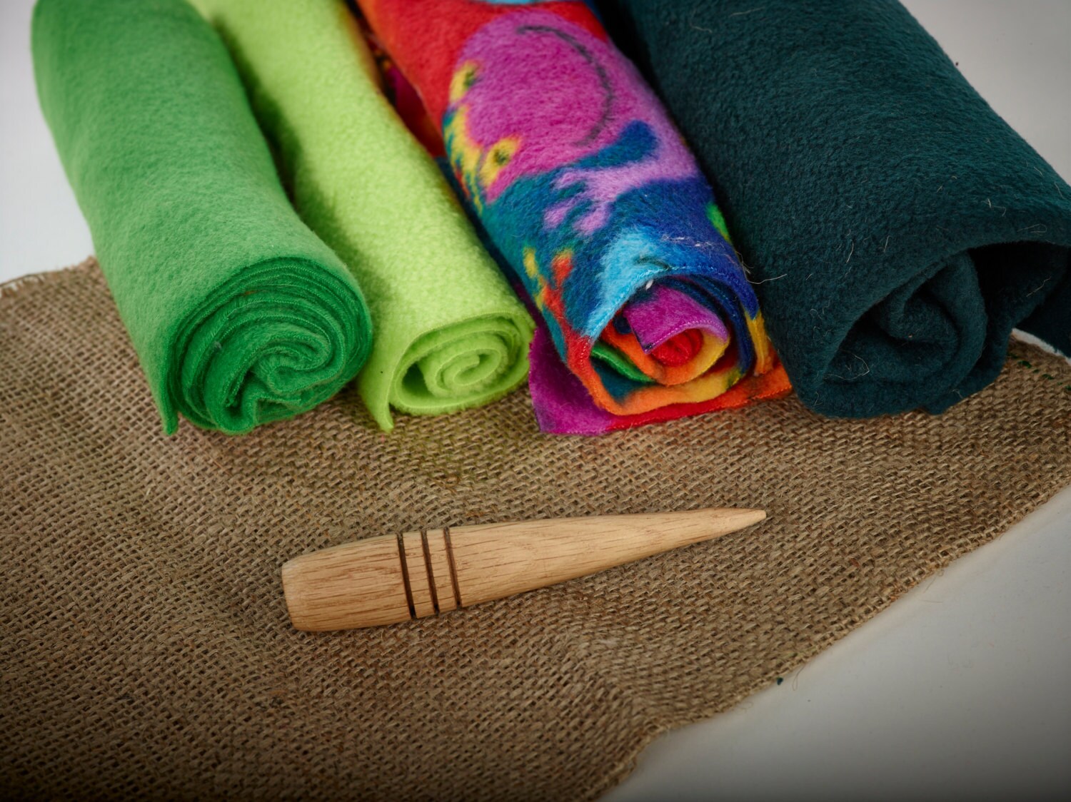 Proggy Mat Christmas Tree Rag Rug Kit Festive Tree Craft - Etsy UK