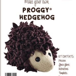 Proggy Mat Hedgehog Rag Rug Kit Stuffed Animal Craft Kit - Etsy