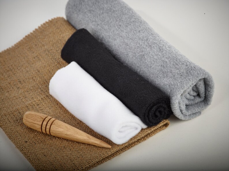 Proggy Mat Baby Penguin Rag Rug Kit Stuffed Animal Craft - Etsy