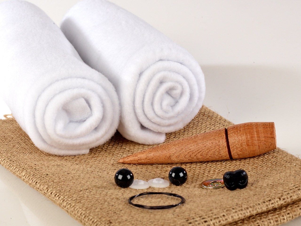 Proggy Mat White Seal Rag Rug Kit Stuffed Animal Craft - Etsy