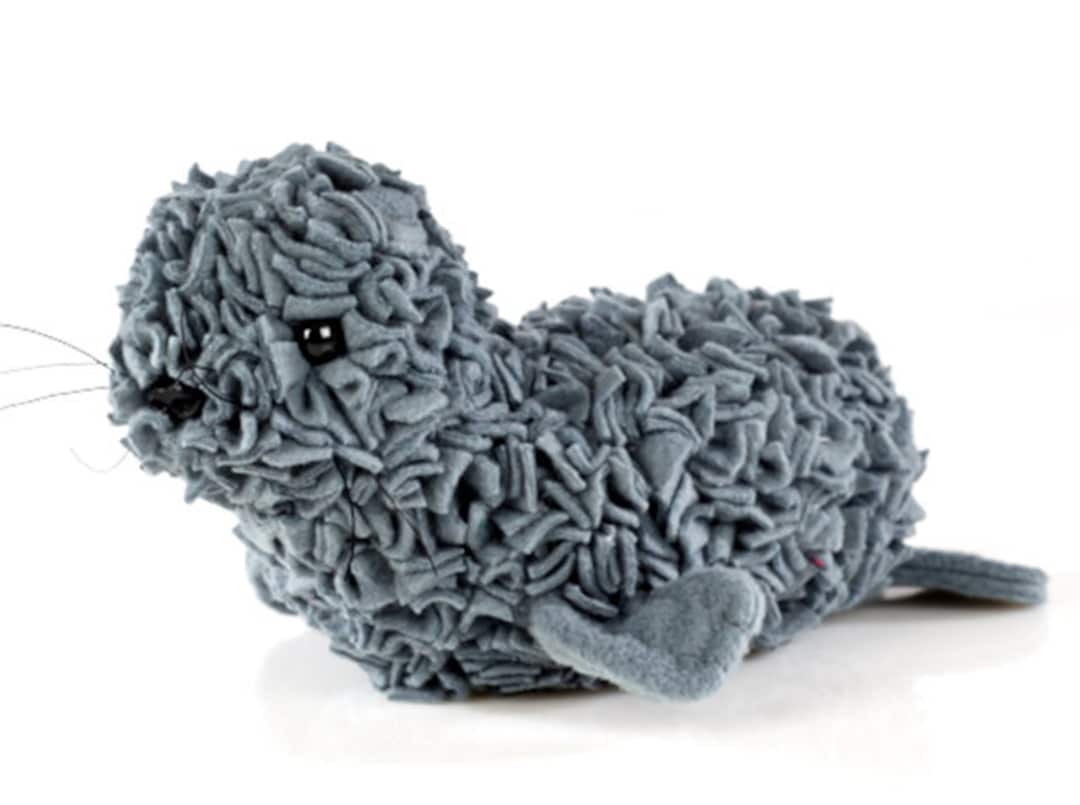 Proggy Mat Grey Seal Pattern and Template Digital Download Rag Rug PDF ...