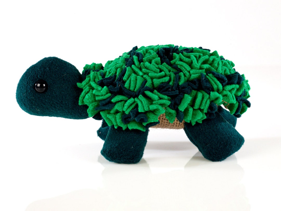 Proggy Mat Tortoise Rag Rug Kit Stuffed Animal Craft Kit - Etsy