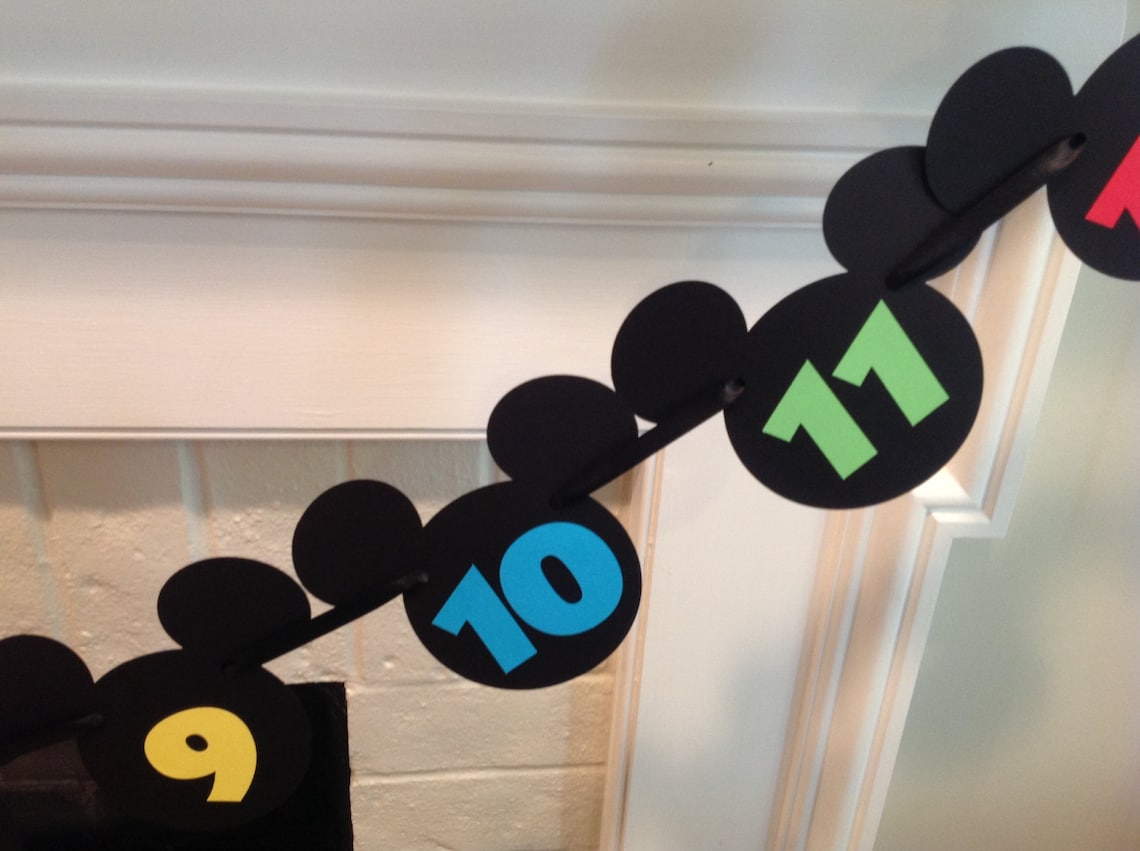 Mickey Mouse Photo Banner - Etsy