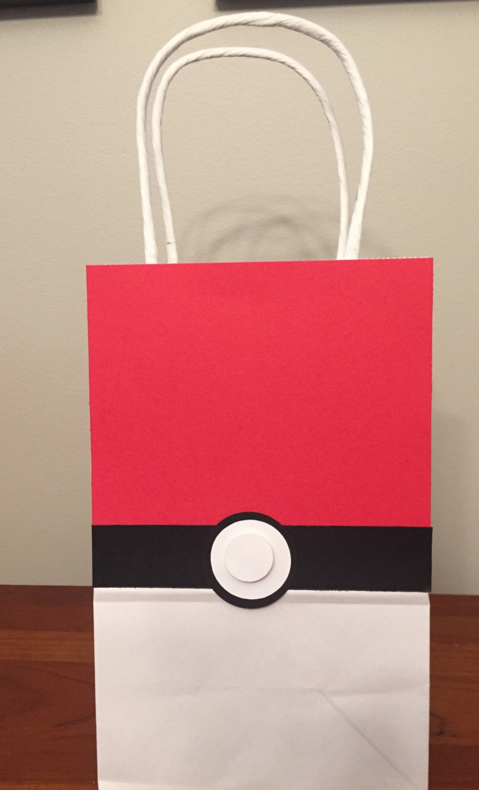 Pokemon Go Pokeball Favor Bags - Etsy
