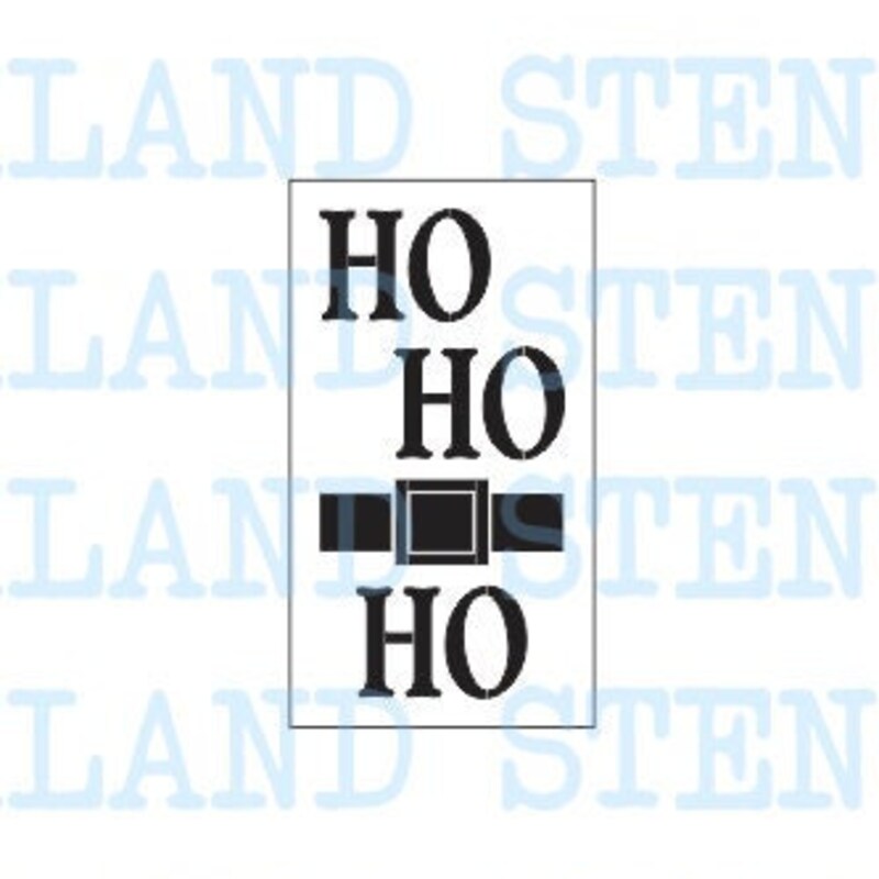 Ho Ho Ho Porch Sign - Etsy