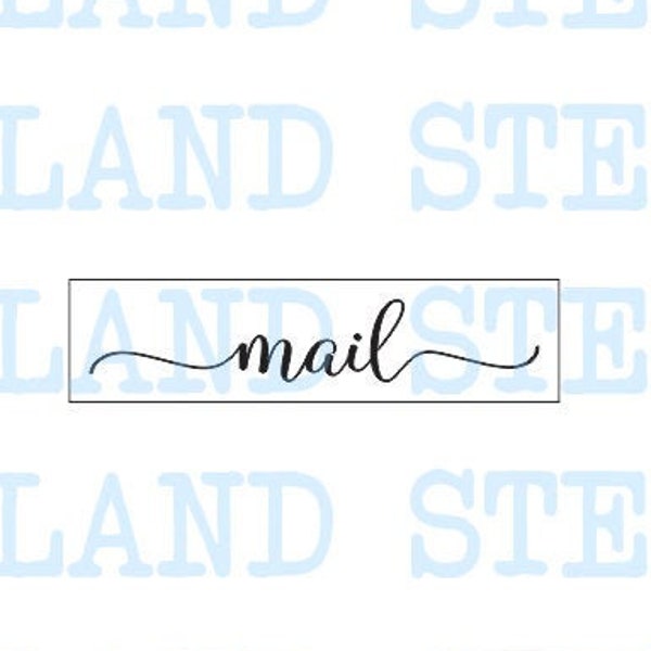 Mail Stencil - Etsy