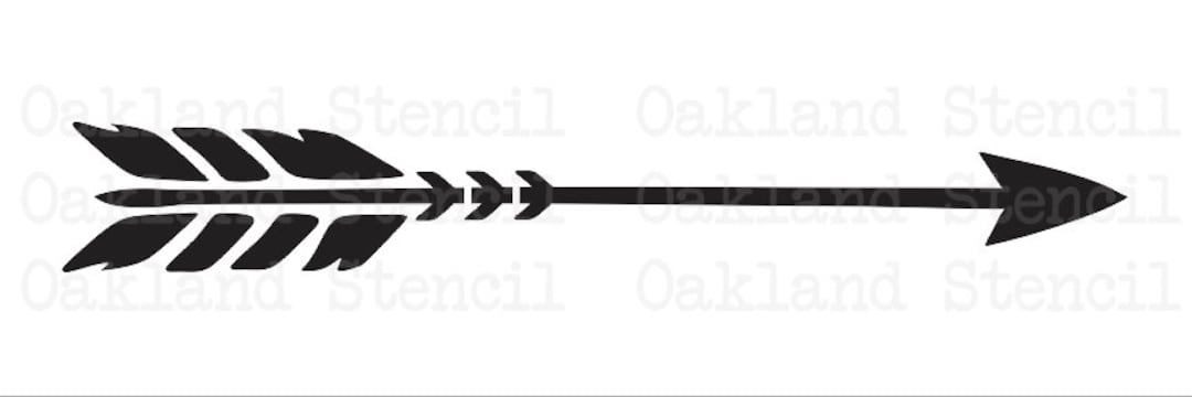 Arrow #3 STENCIL **7 Sizes to Choose From** for Painting Signs, Wood ...