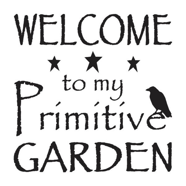 Primitive Garden - Etsy